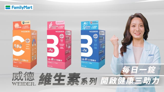 2023 威德X全家 維他命系列 Vitamin line series CF- PaPiin