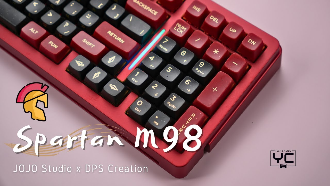 JOJO Studio x DPS Creation — Spartan M98 Unbox&Build 開箱&組裝 | Typing Sound 打字音- PaPiin