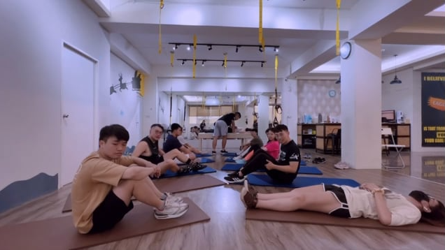 Eagle fitness 運動挑戰花絮- PaPiin