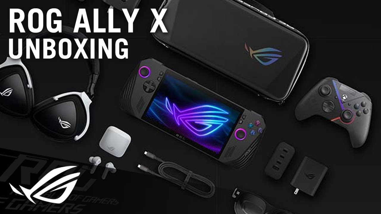 Unboxing the ROG Ally X Handheld PC | ROG- PaPiin