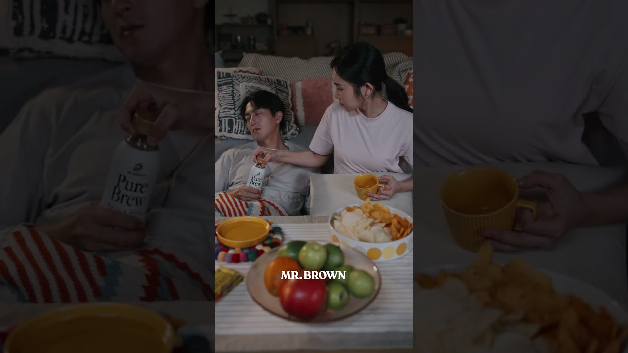 伯朗Pure Brew咖啡 ‧ 喜歡，就不輕易放手 | 配方升級 新登場 | 熬夜追劇篇- PaPiin